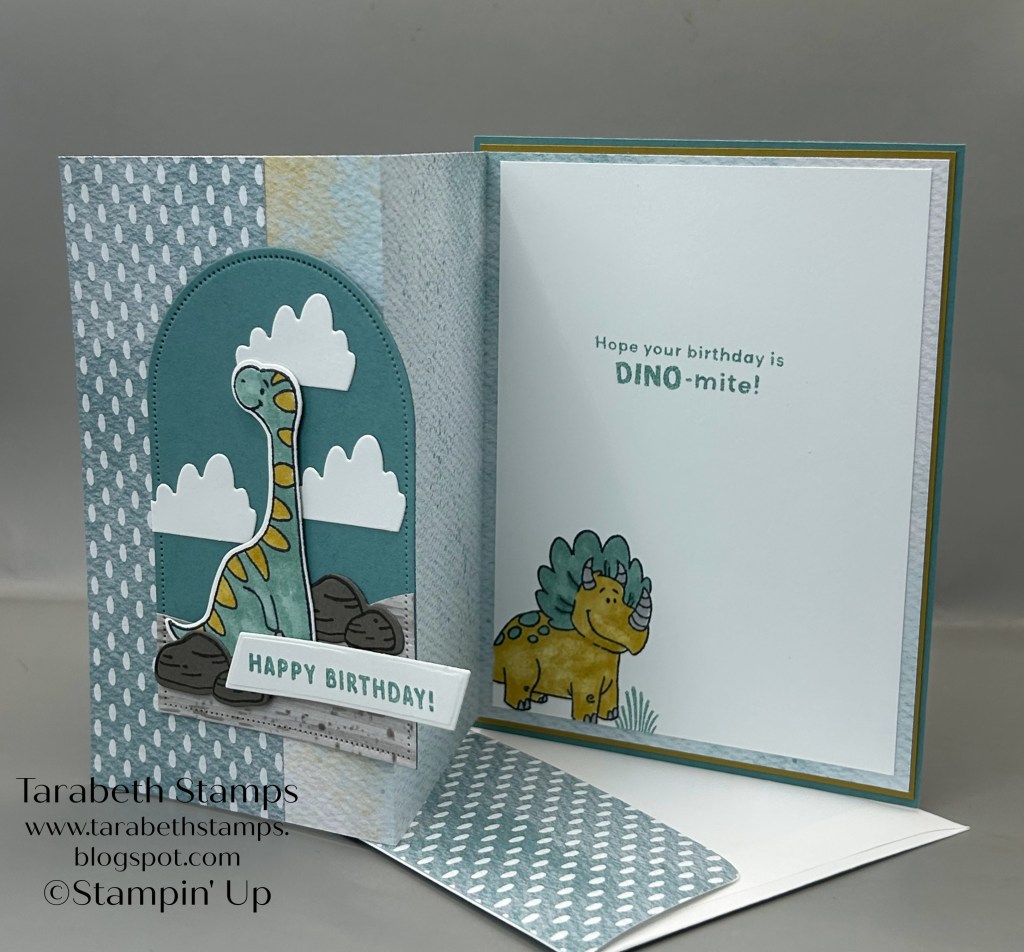 Stampin’ Up Everyday Happiness Accordion Fold Birthday Card For SU Demo ...