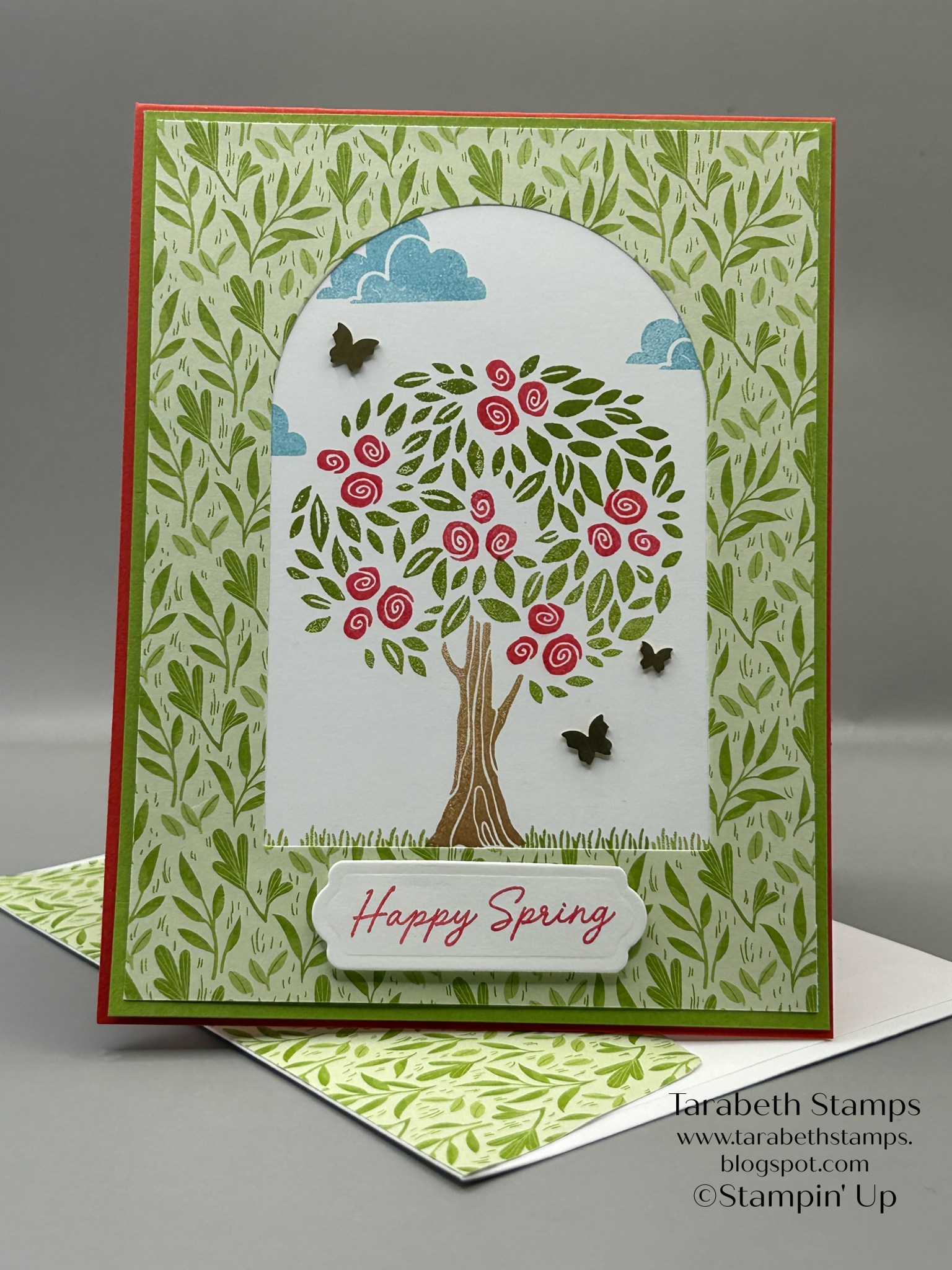 Stampin’ Up Pick A Season Happy Spring Card for Happy Inkin’ Thursday ...