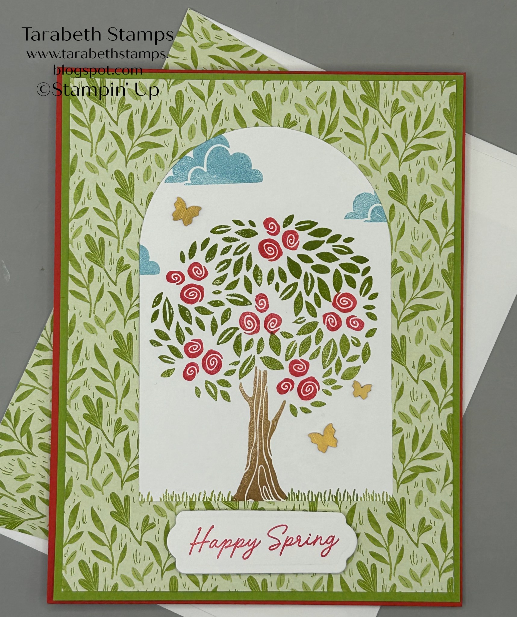 Stampin’ Up Pick A Season Happy Spring Card for Happy Inkin’ Thursday ...