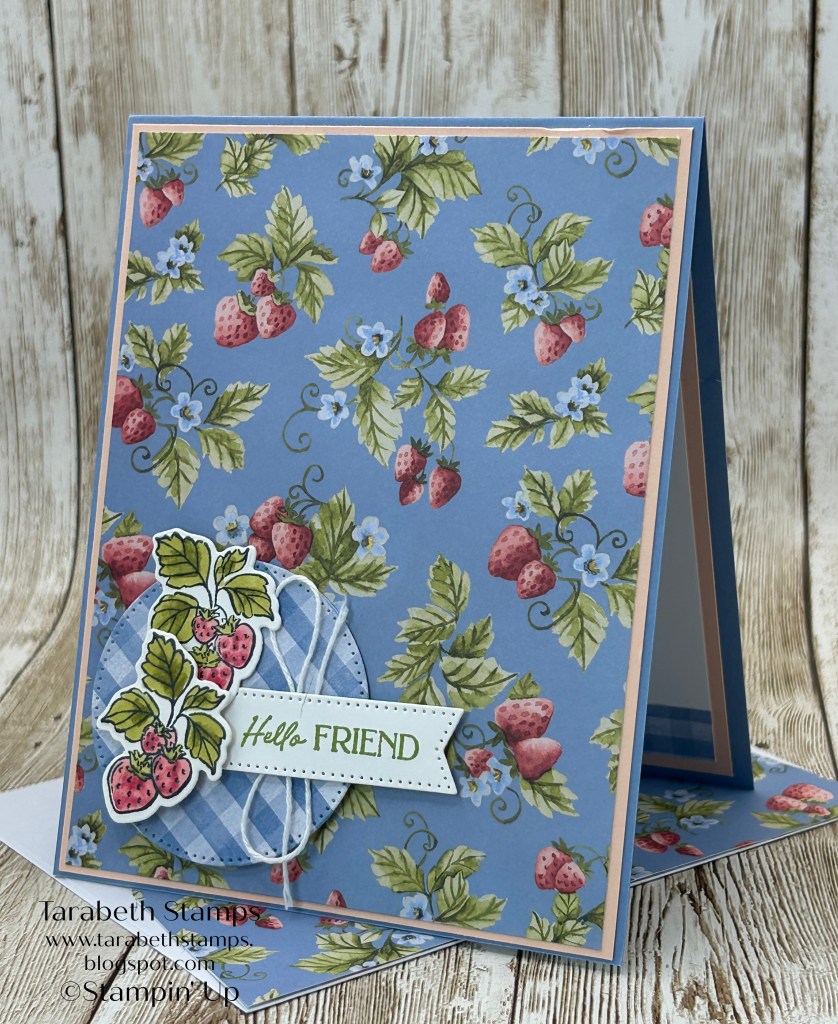 Stampin’ Up Storybook Moments Hello Friend Card – Tarabeth Stamps