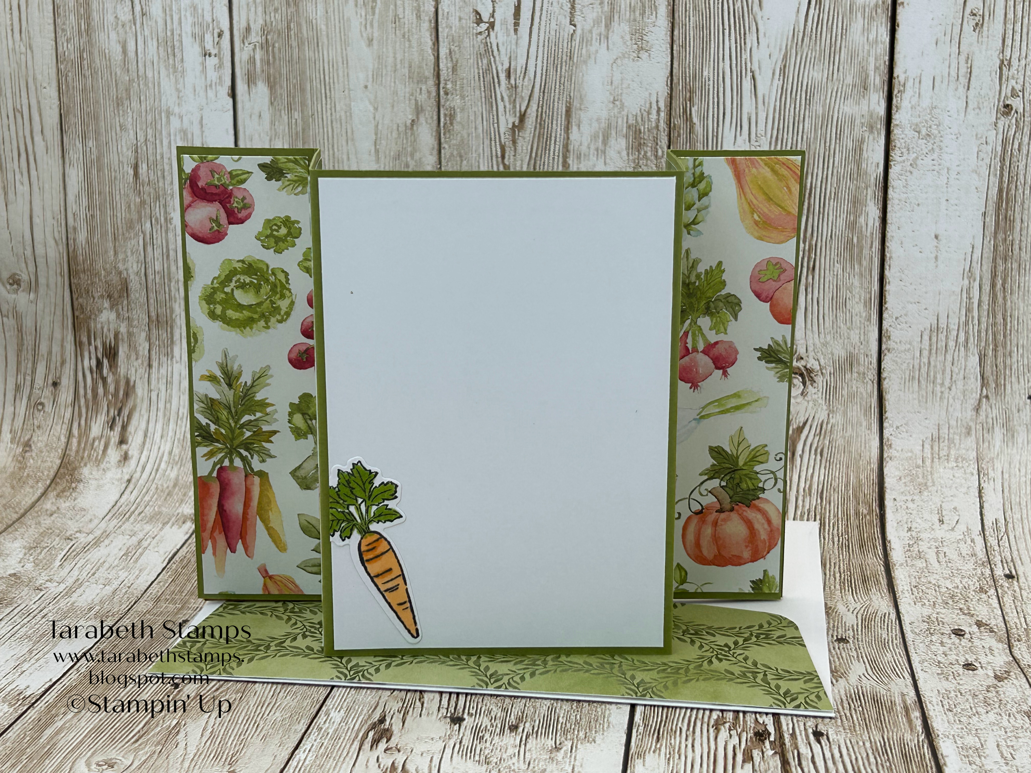 Stampin’ Up Storybook Garden Patch Happy Spring Bridge Card Video ...