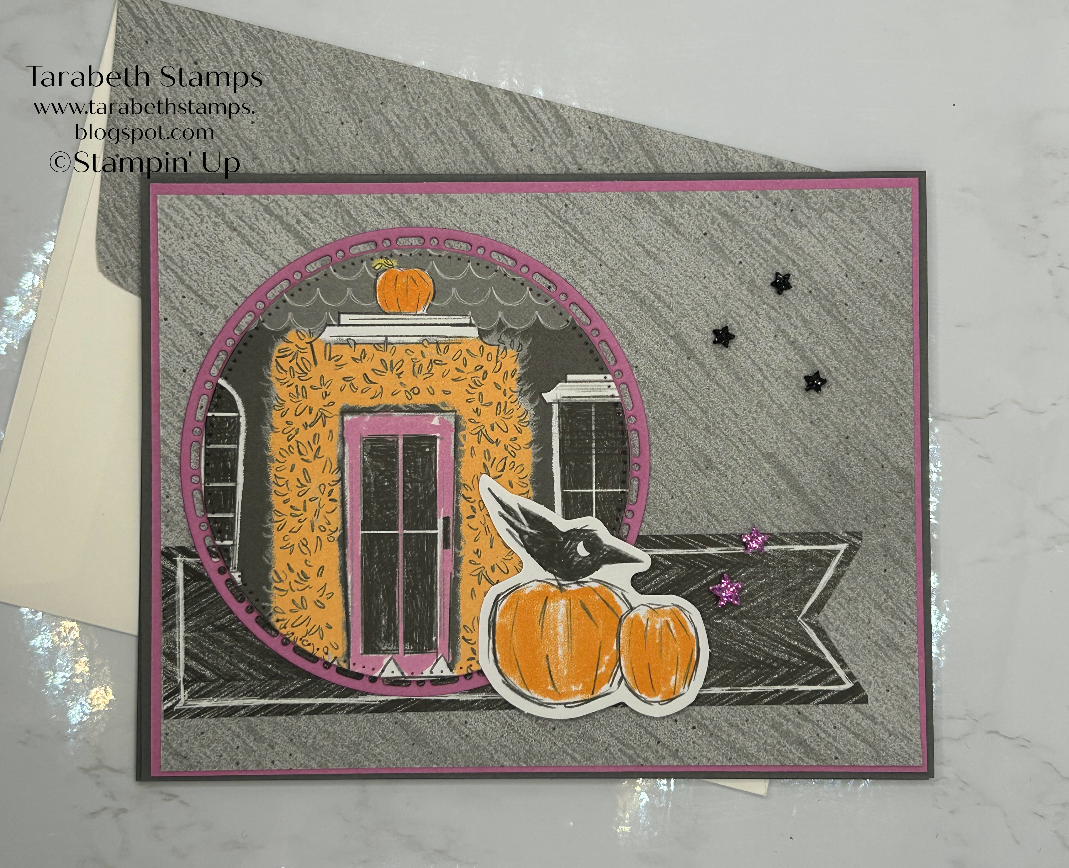 Stampin’ Up Spooky Halloween Card – Tarabeth Stamps