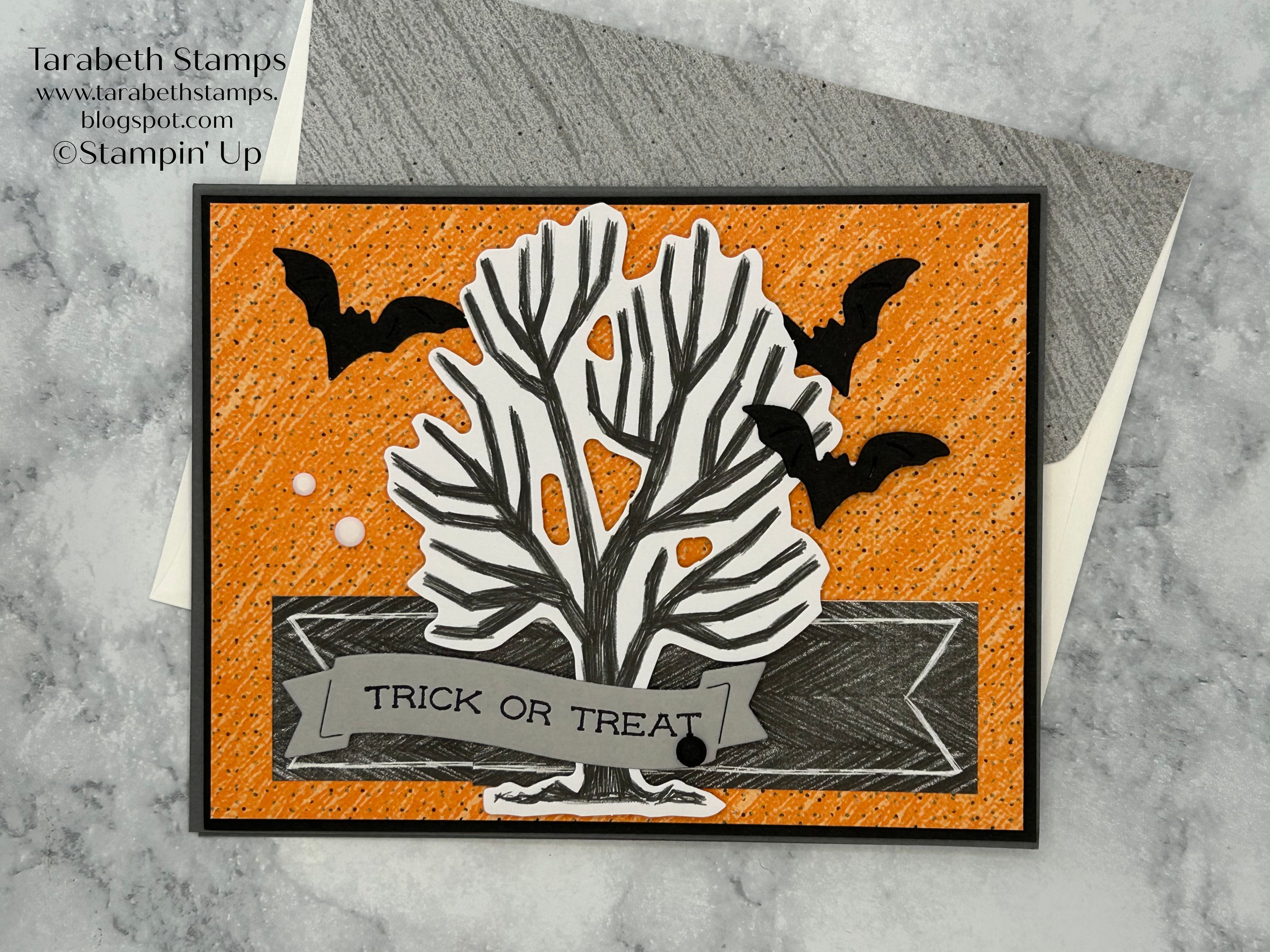 Stampin’ Up Spooky Sweet Trick Or Treat Card for Happy Inkin’ Thursday ...