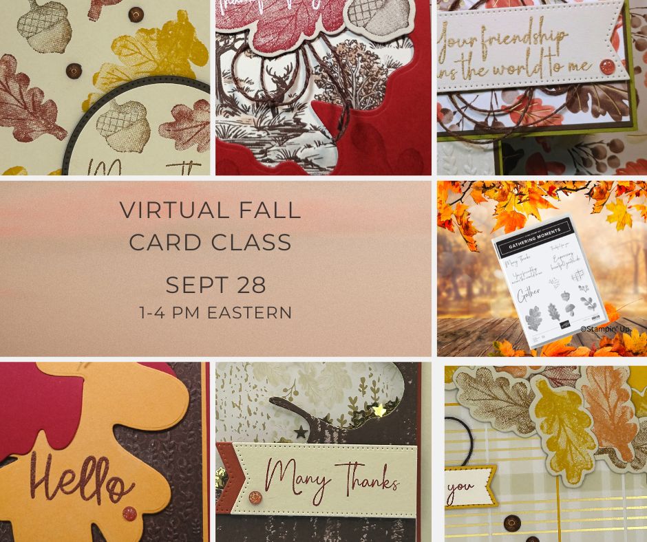 Stampin’ Up Gathering Moments Window Accordion Card Video Tutorial ...