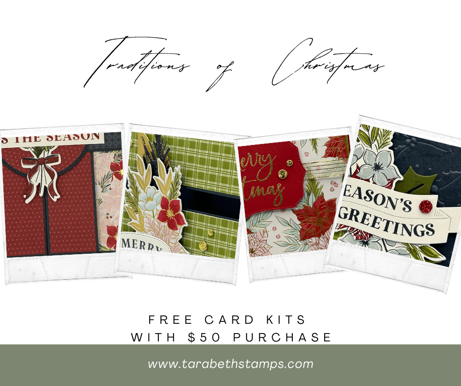 Stampin’ Up Traditions of Christmas CardLab Weekly Free Kit – Tarabeth ...