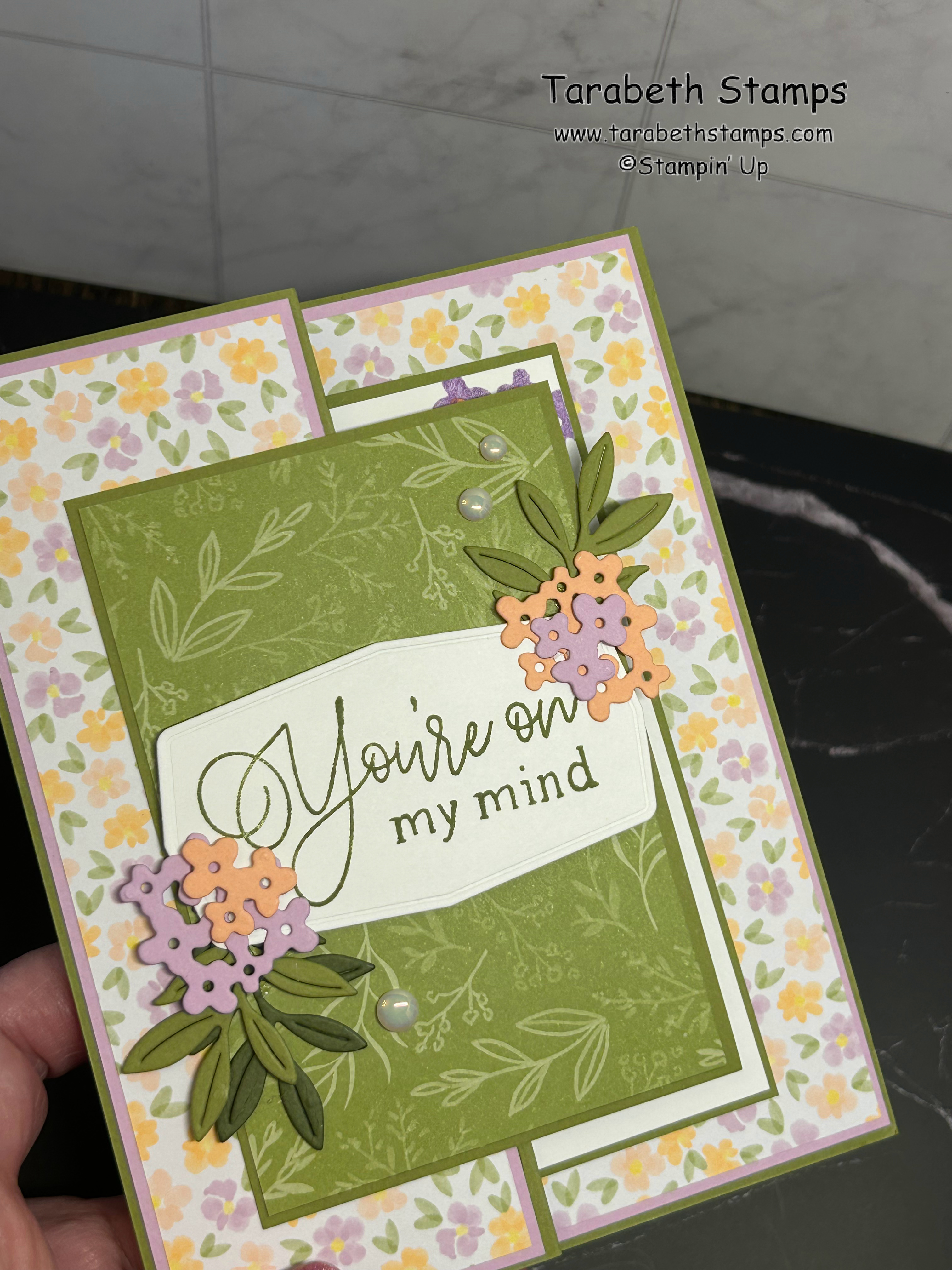 Stampin’ Up Forever Floral Fun Fold Video Tutorial – Tarabeth Stamps